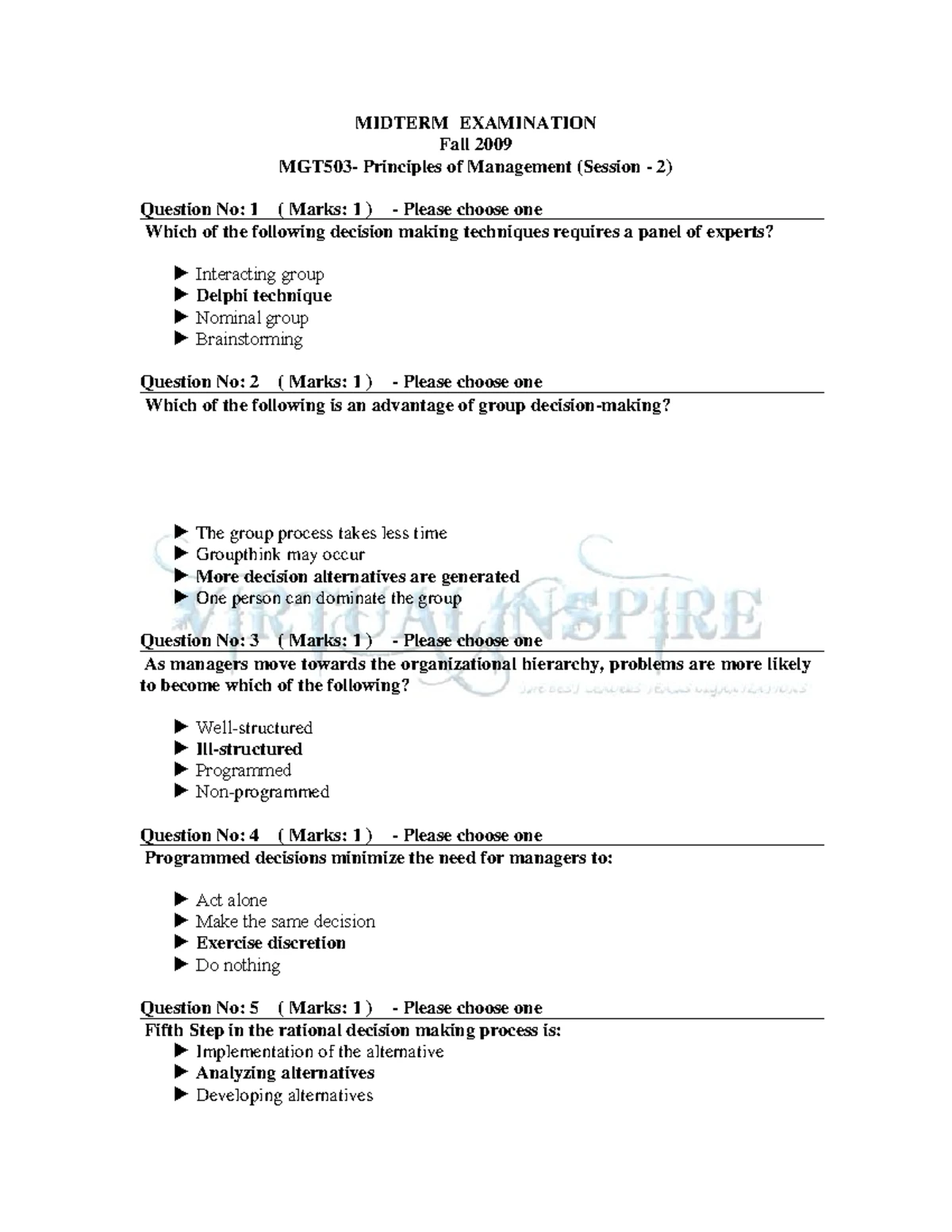 PAK 301 Solved MCQs Mega File-virtual study solutions - V irtual Study Solutions - Studocu