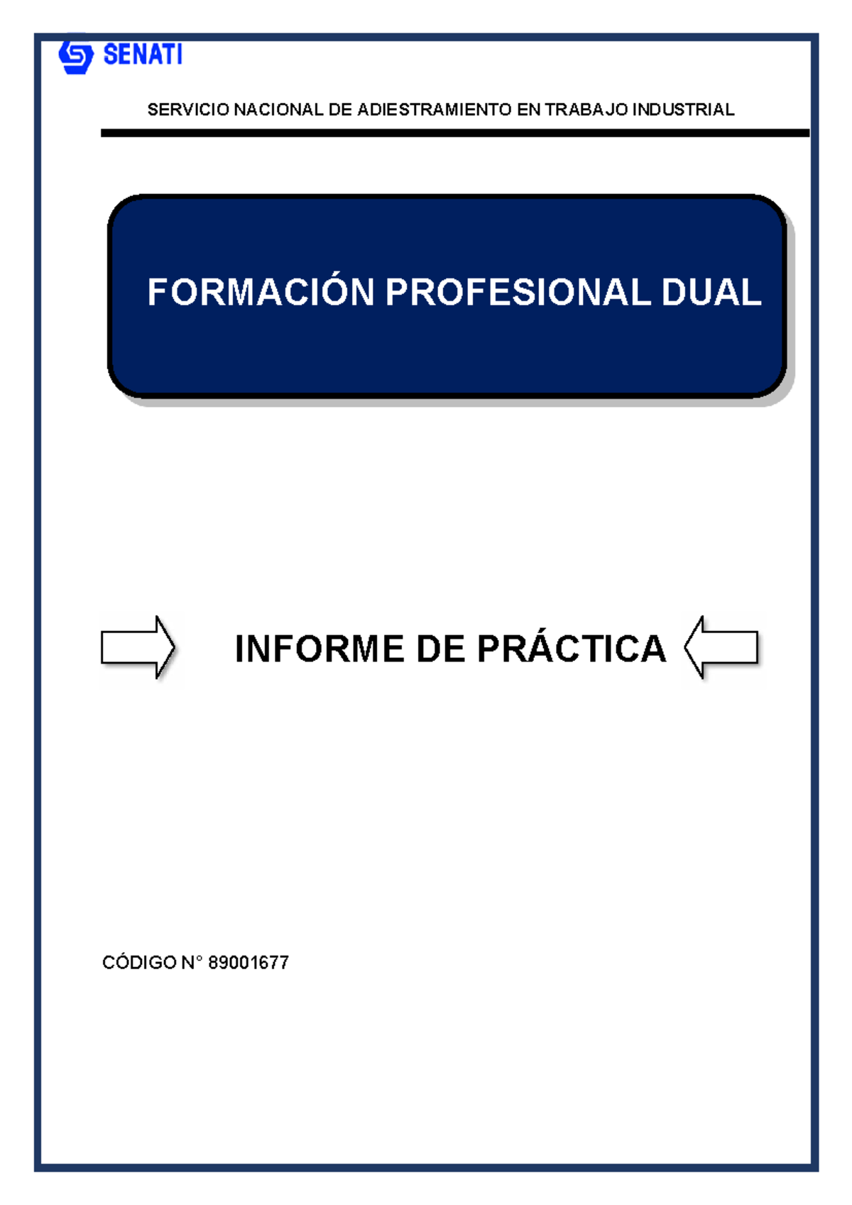 Informe de Práctica de Formación Profesional Dual - EIND-301 - Studocu