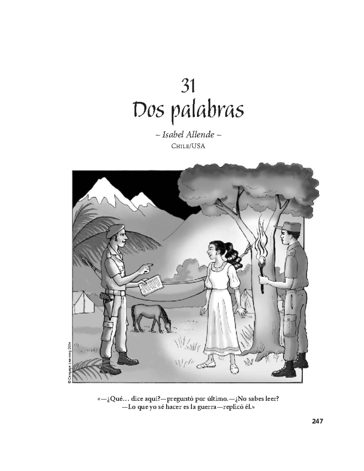 Dos palabras de Isabel Allende - Análisis y Reflexiones (AP5) - Studocu