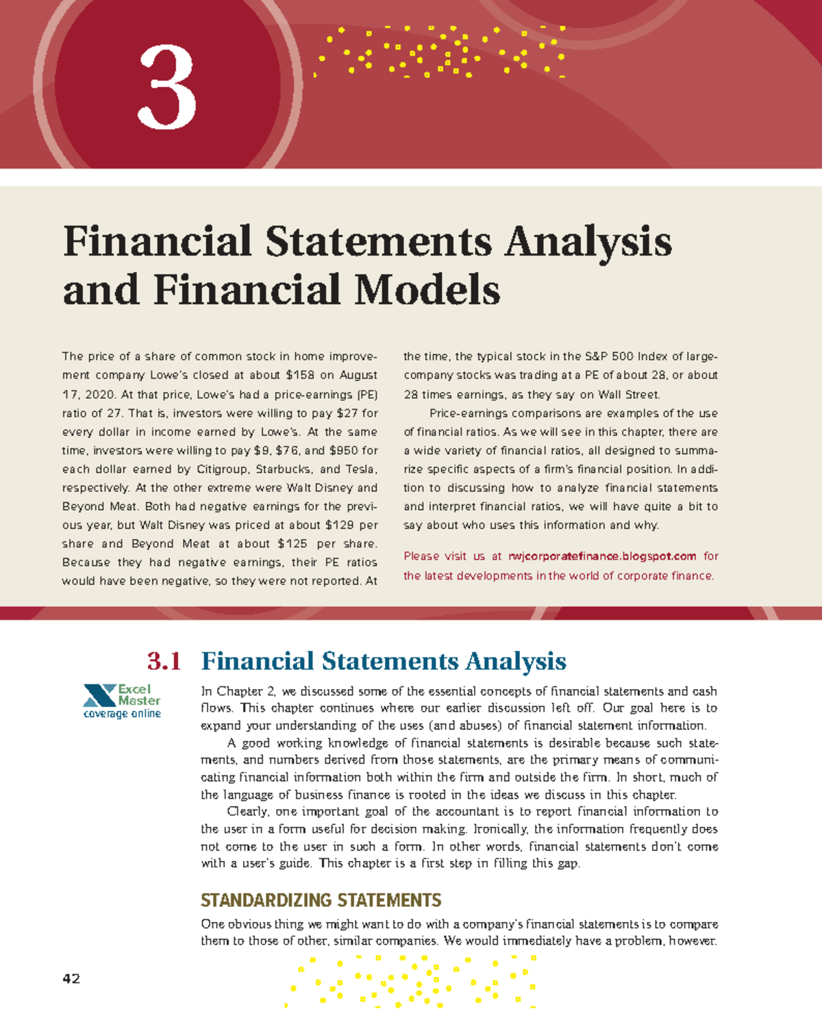 Chapter 3: Financial Statements Analysis & Models (TCDN) - Studocu
