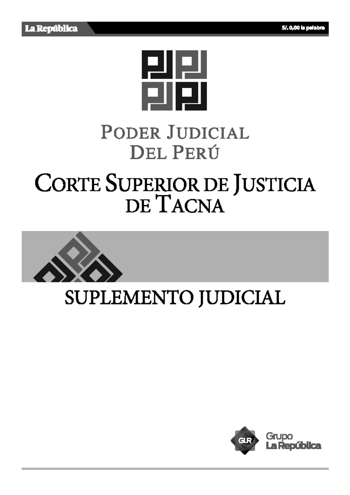 Gaceta Judicial 834267 - Edictos Penales y Audiencias - Tacna, 28 Dic ...