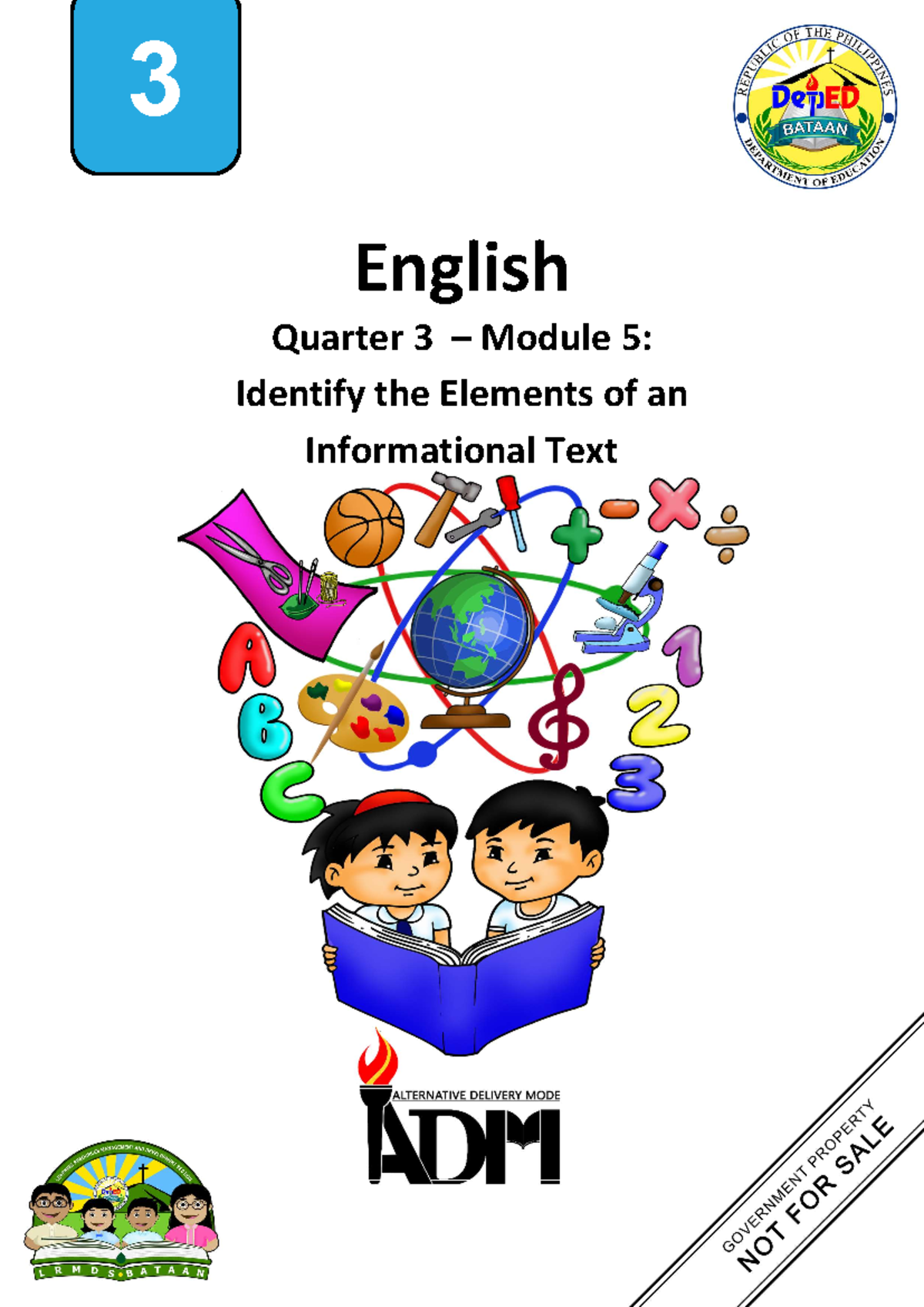 English 3 q3 mod5 Identify-the-Elements-of-an-Informational-Text - English Quarter 3 – Module 5 ...