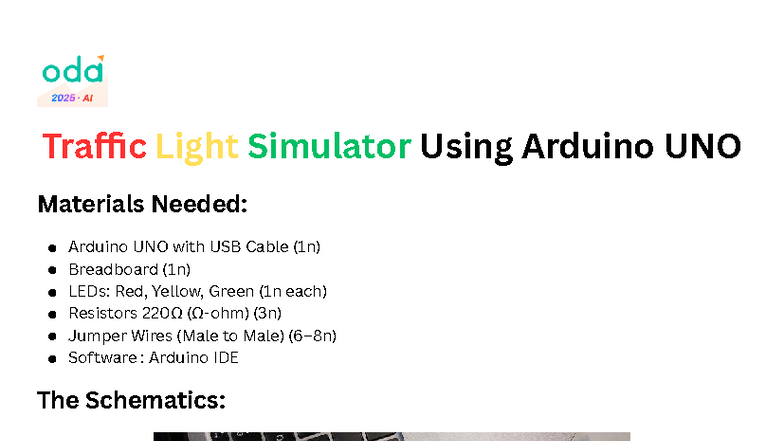 Traffic Light Simulator Project (Arduino UNO) - Studocu