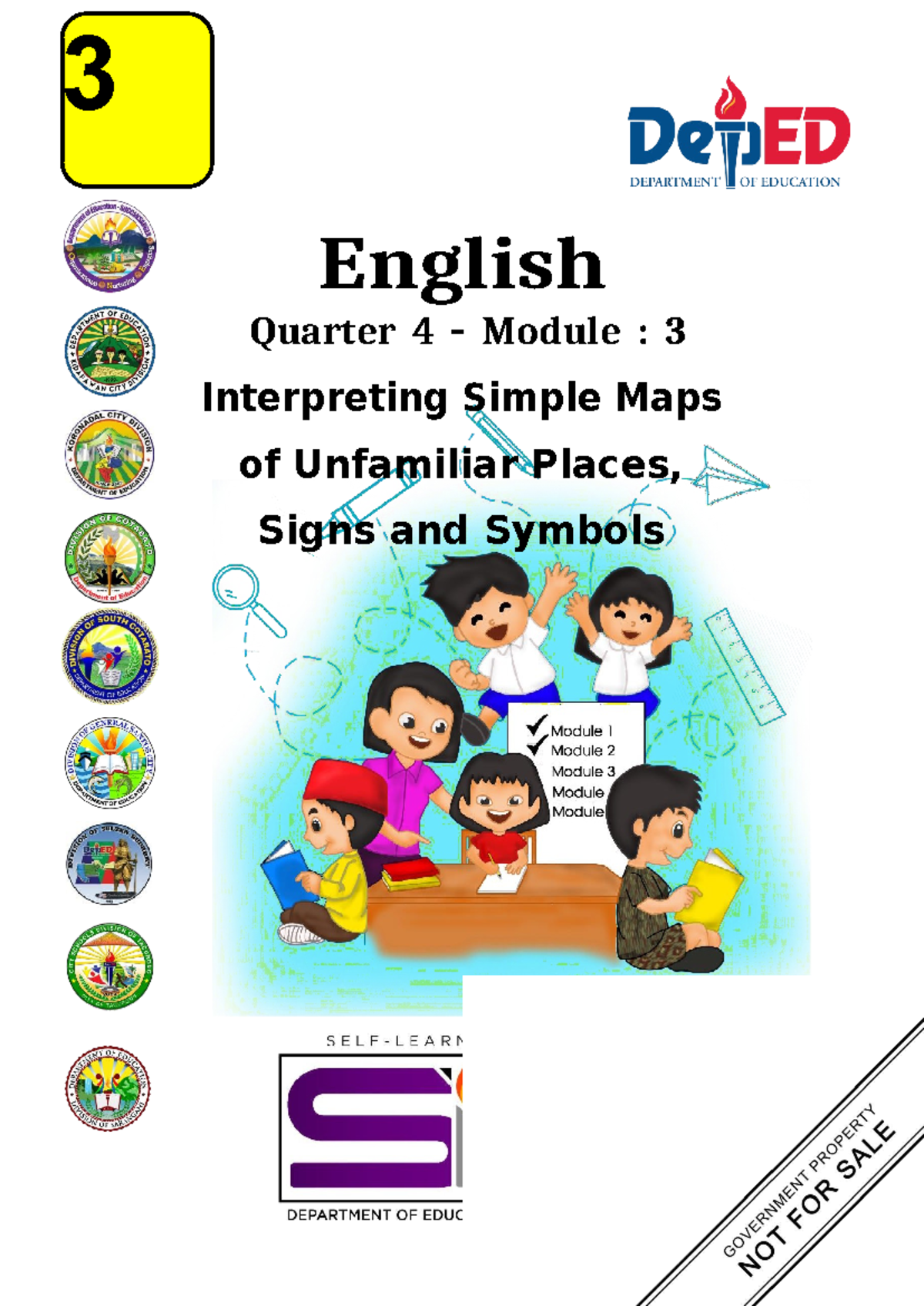 English 3 Quarter 4 Module 3: Interpreting Simple Maps & Symbols - Studocu