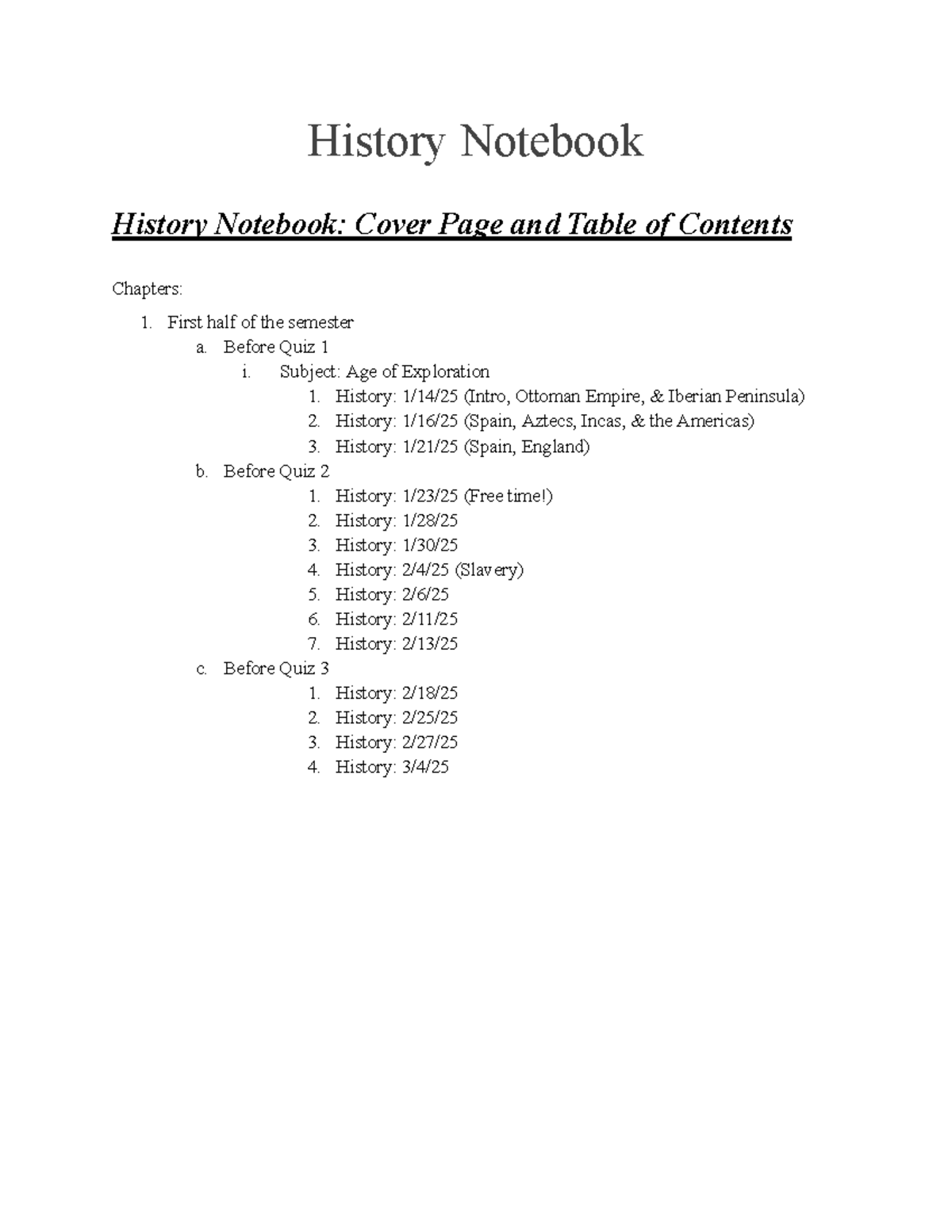 History Notebook: S1 & S2 Key Events and Overview for Final Exam - Studocu