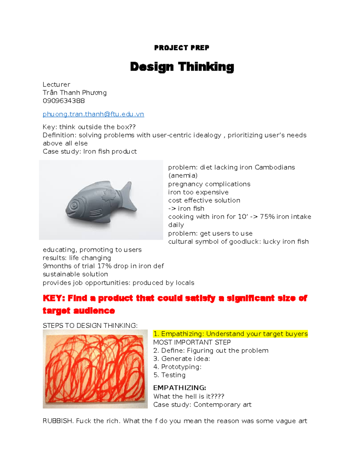Design Thinking Concepts & Case Studies - KNPTNN 1 - Studocu