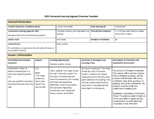 Children's Lit Task 1 - lesson plan - Children’s Lit Task 1 A. Sulwe by ...