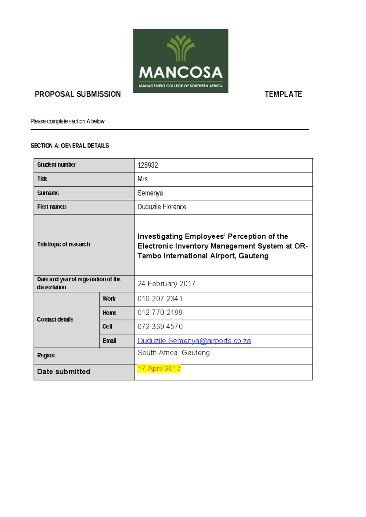 Investigating Employee Perception of Electronic Inventory System MBA ...