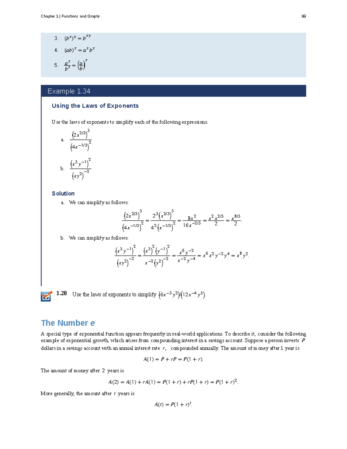 Chapter 1: Functions and Graphs - Exponential Growth & Laws of ...