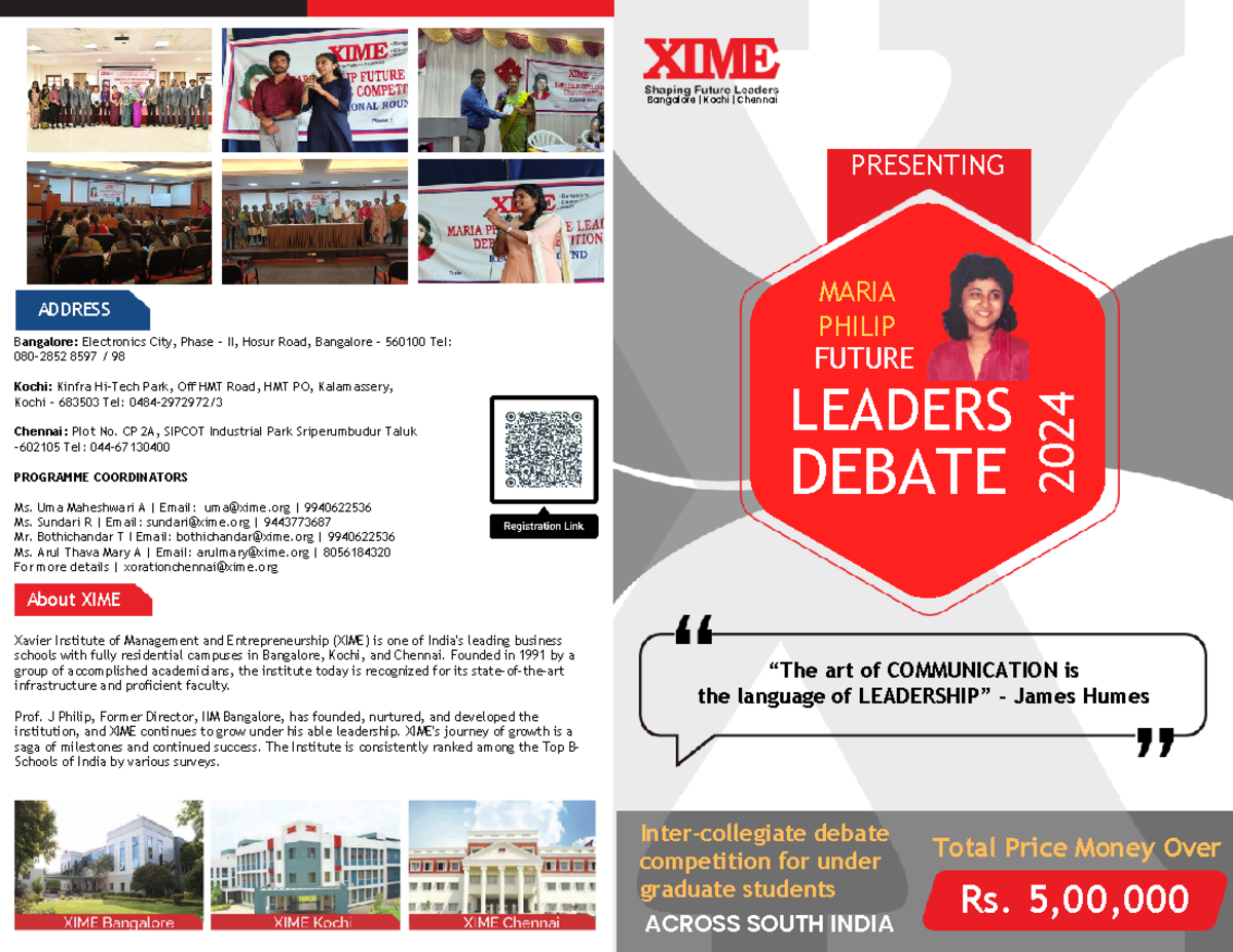 Maria Philip Debate Competition - Bangalore | Kochi | Chennai MARIA ...