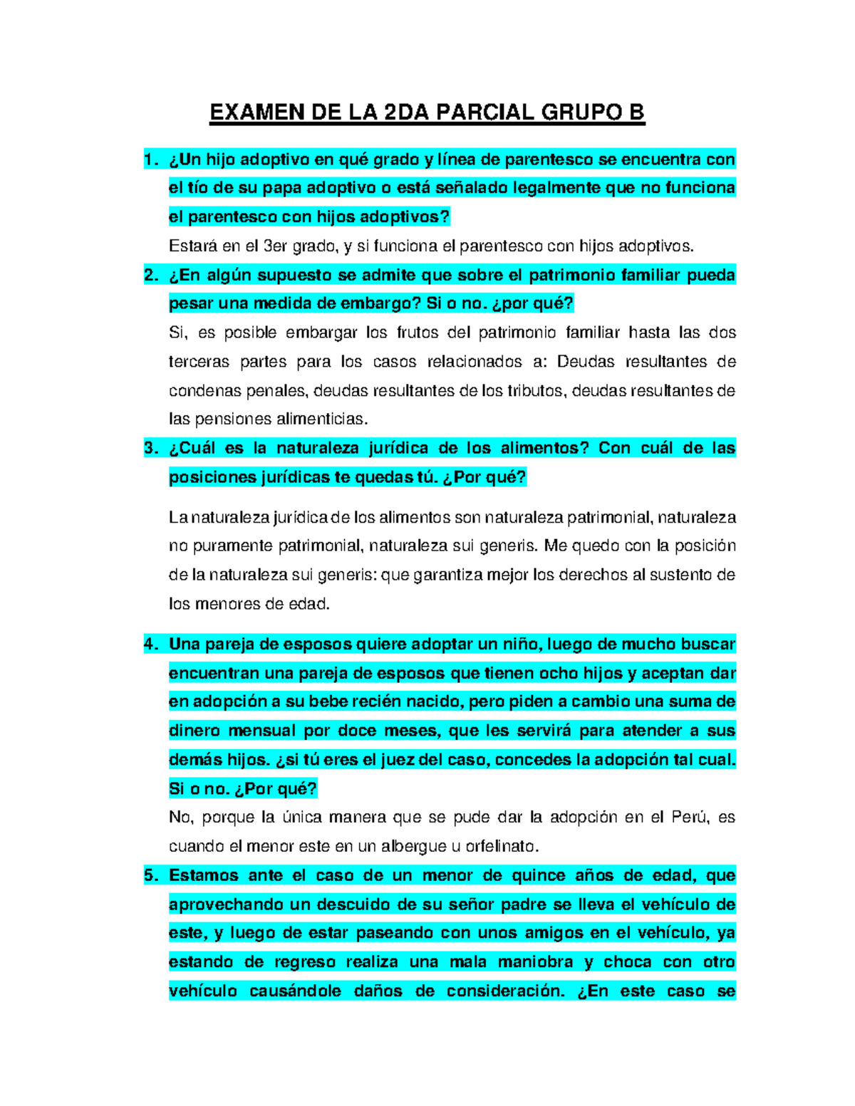 Examen Familia - gooooooooooooooooooooooooooooooooooooooooooo - EXAMEN ...