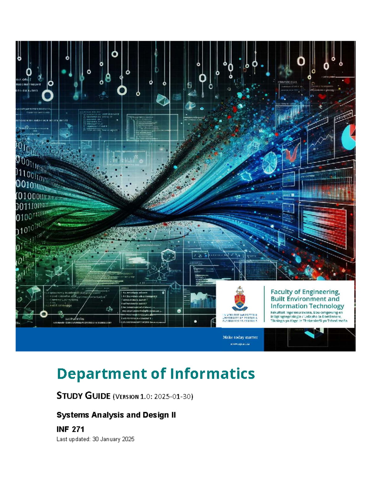 Study Guide for Systems Analysis and Design II (INF 271) - 2025 Edition ...