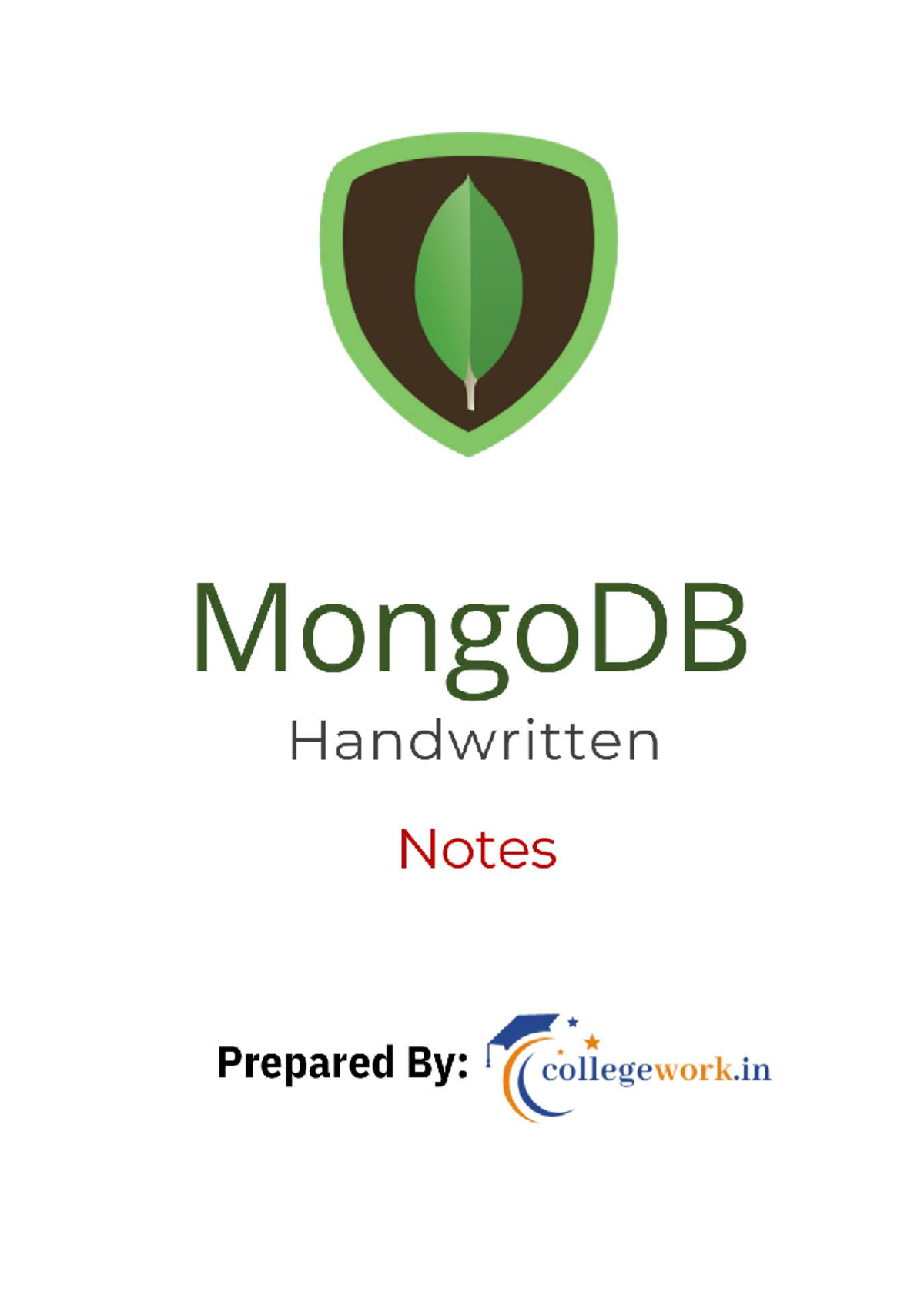 MongoDB Handwritten Notes: Key Concepts & Commands - Studocu