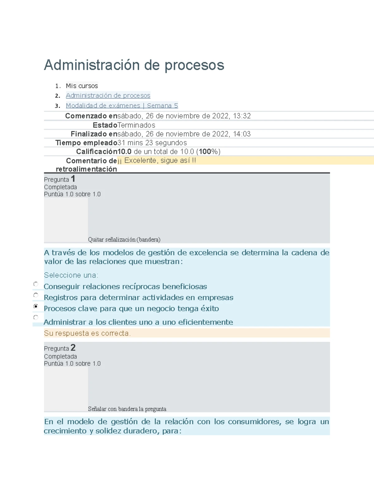 Autocalificable Semana-3 Administración de Procesos - 20/7/23, 21:12 Puntos extra 3 ...