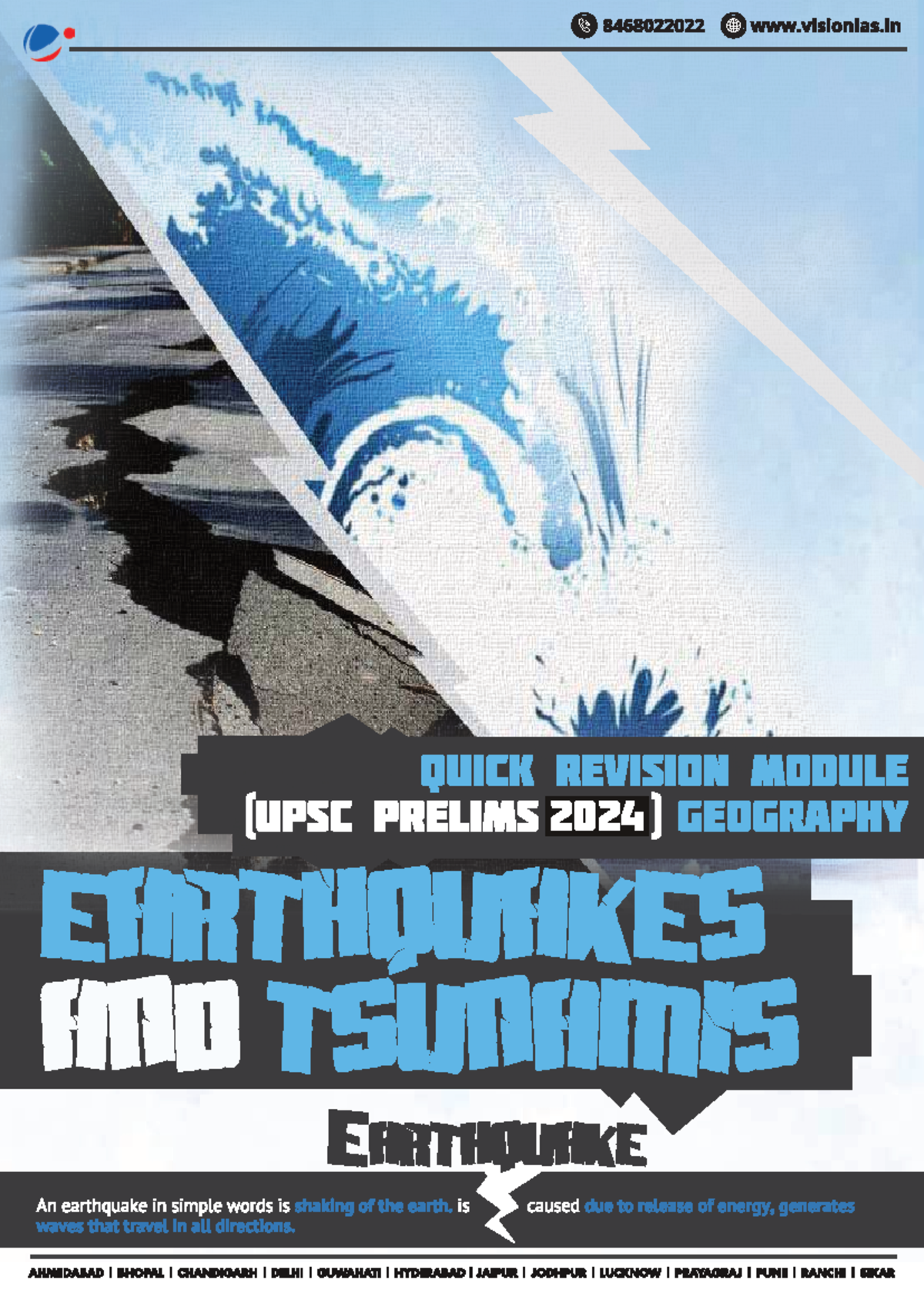 R.S 8468022022 Quick Revision: Earthquakes & Tsunamis for UPSC Prelims ...