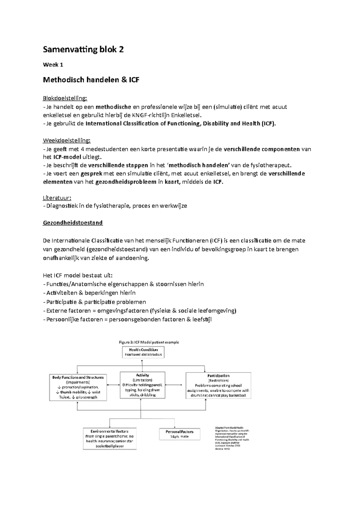 Samenvatting van het Orthosympathische Zenuwstelsel en Functies - Studeersnel