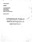 CPD1501 - Unisa - Citizenship and Public Participation - Studocu