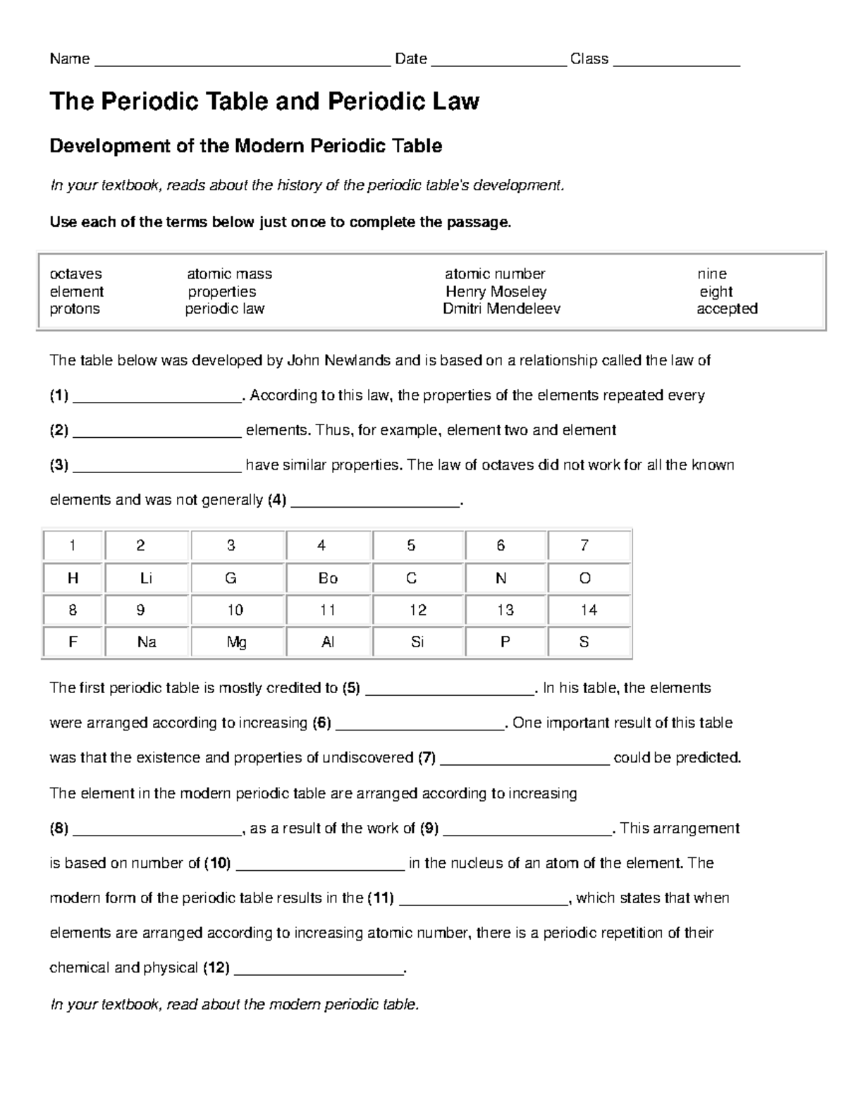 Periodic Trends Study Guide for Chemistry 101 - Studocu