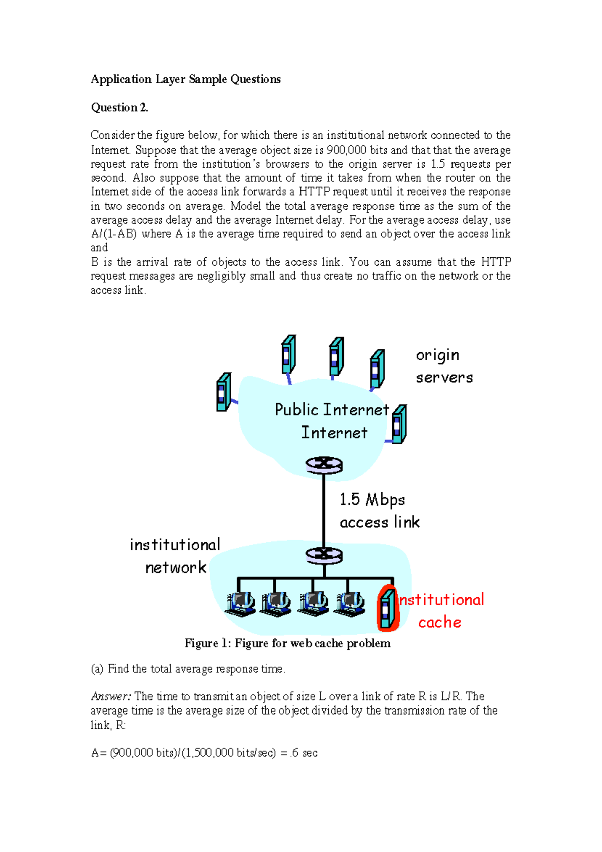 App Layer Sample Questions - Q2 Response Analysis - Studocu