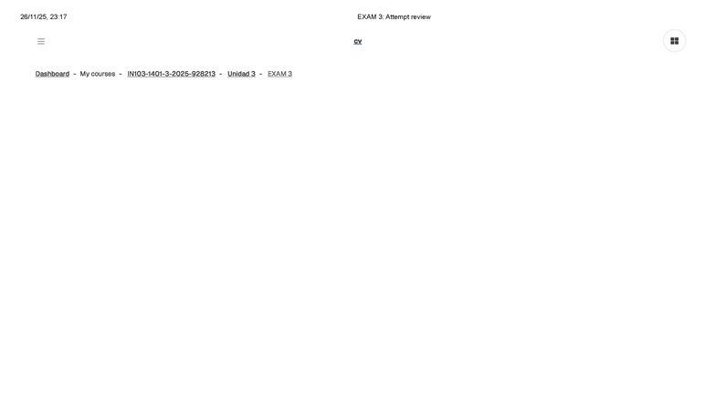 23:17 EXAM 3 Review: Conditional, Grammar, and Listening Sections - Studocu
