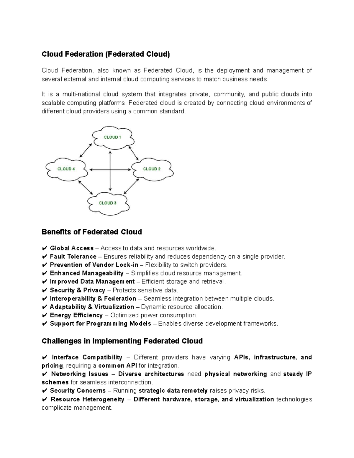 Cloud Federation Overview: Benefits, Challenges, and Roles in DevOps ...