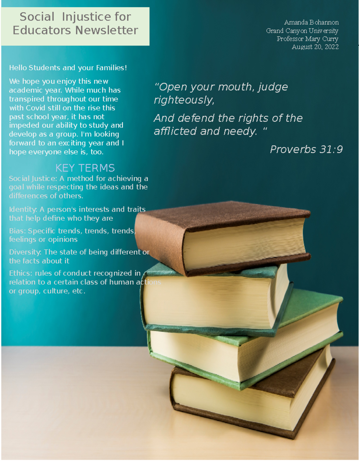 Socialinjusticenewsletter - Social Injustice for Educators Newsletter ...