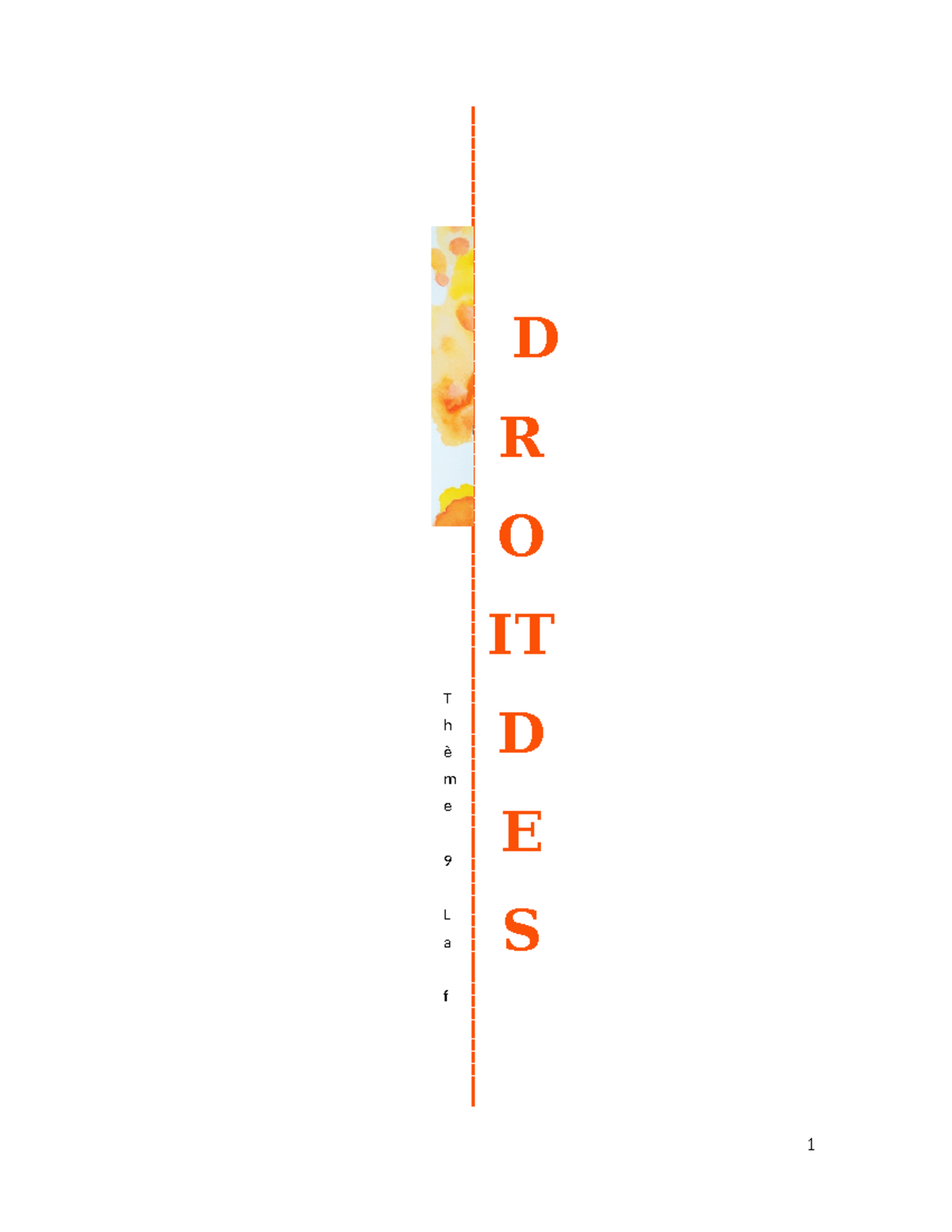 DRT-1710 Thème 9 : La Filiation et la Procréation Assistée en Droit ...