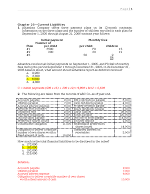 Chapter 4 Provisions, CONT. LIAB. & CONT. Assets - Chapter 4 Provisions ...