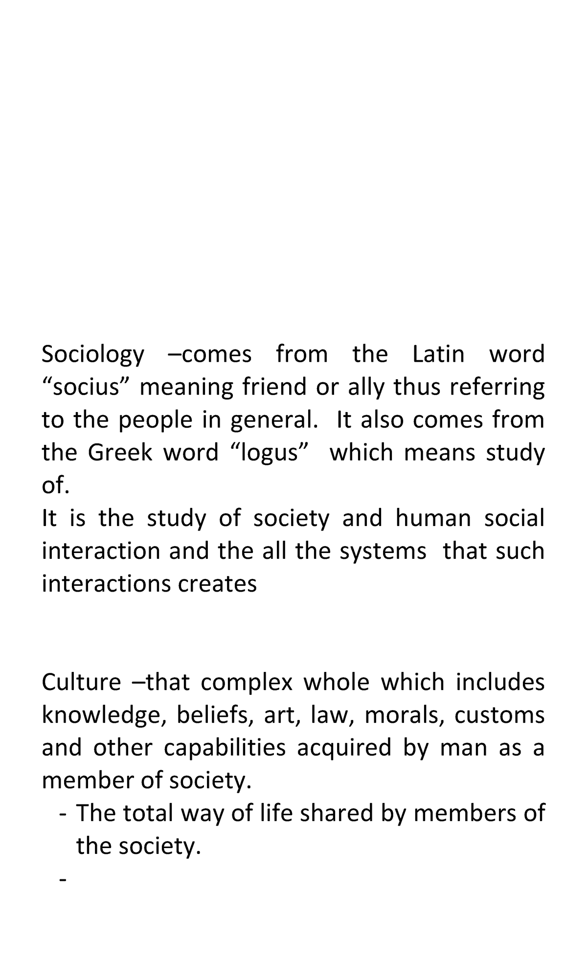 Sociology 101: Understanding Culture, Social Groups, and Family ...