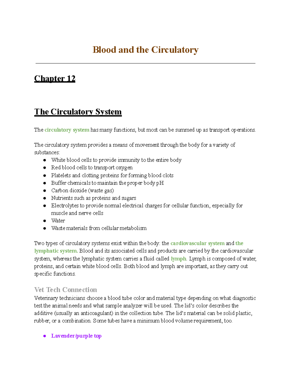 Blood and Lymphatic System Overview: Composition, Functions, and ...
