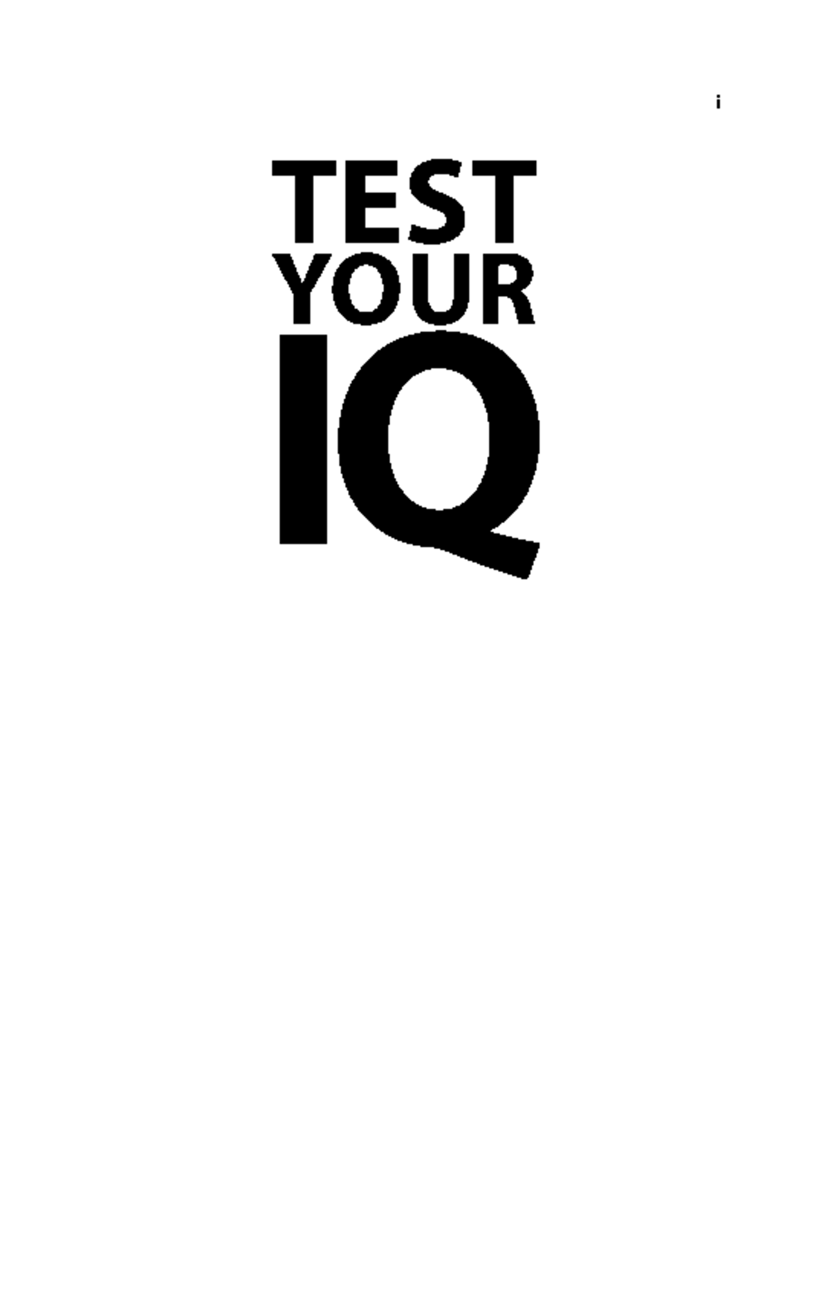 IQ Test Practice: 10 Sample Tests for Viettel Admission - Studocu