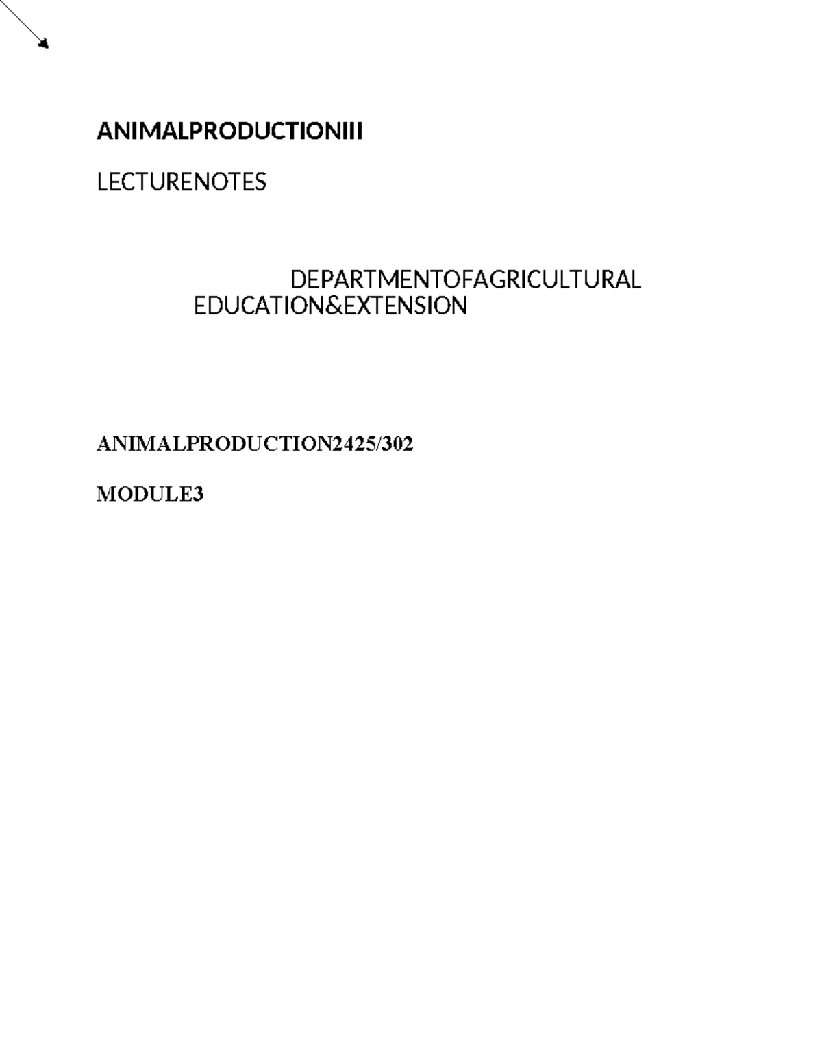 LECTURE NOTES: MODULE 3 - INTRODUCTION TO DAIRY INDUSTRY - Studocu