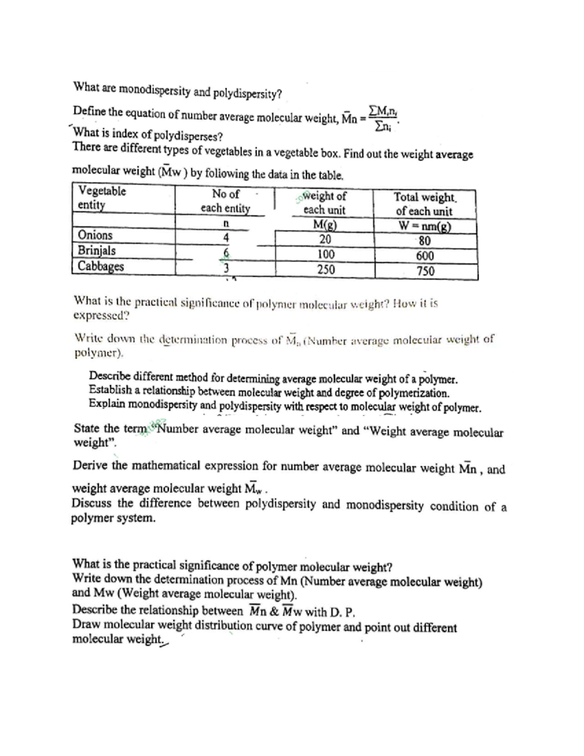 Polymer Molecular Weight Analysis: Mn, Mw, and Polydispersity Index ...