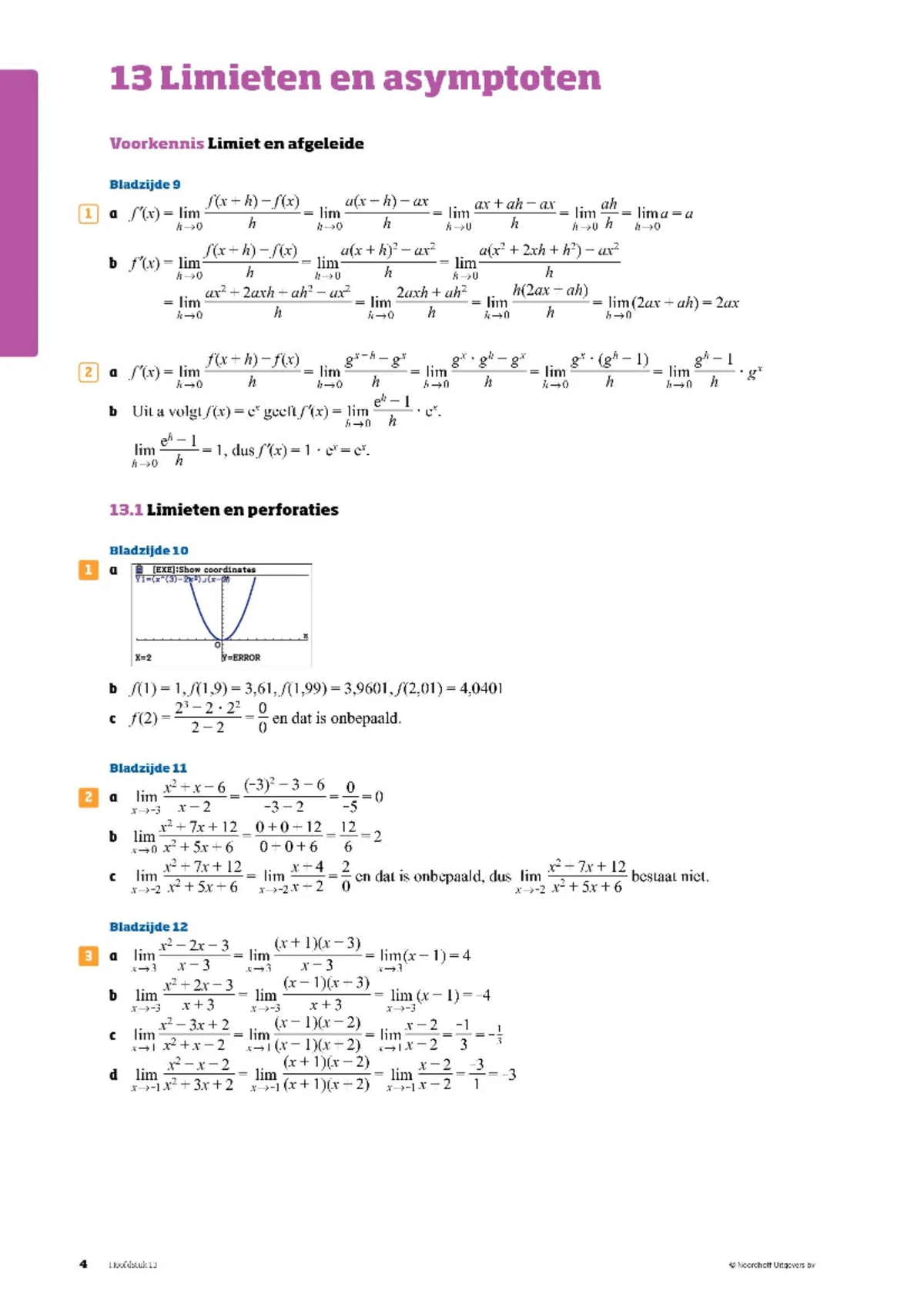 Syllabus Wiskunde B VWO 2 - Centraal Examen 2025 Versie 2 - Studeersnel
