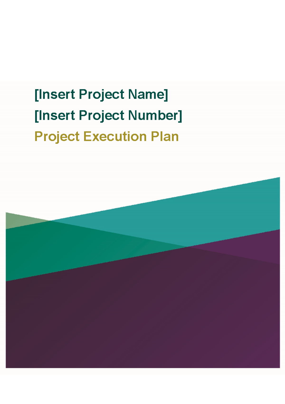 Project Execution Plan: Comprehensive Guide to Project Management - Studocu