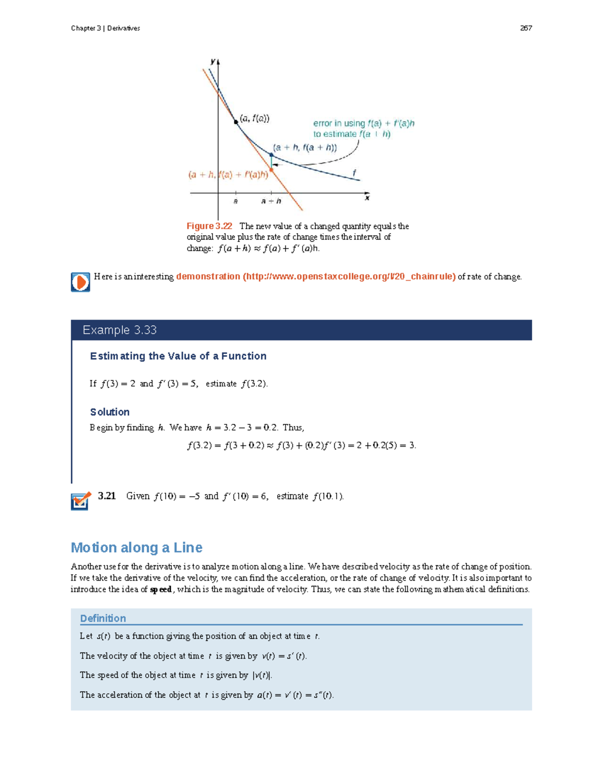 Chapter 3: Derivatives and Rate of Change in Calculus (Calc 101) - Studocu