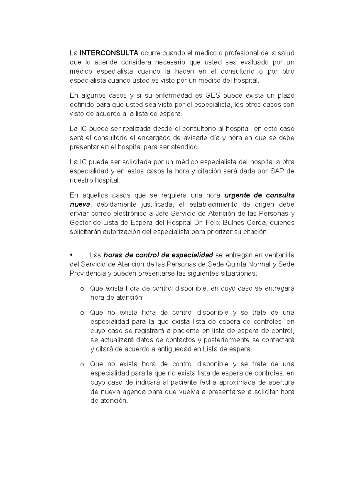 Interconsulta - PDF para Aprendizaje en Salud y Procedimientos Médicos ...