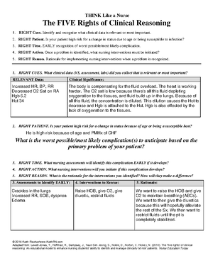 Developing Critical Thinking Through Understanding Patho - Copyright ...