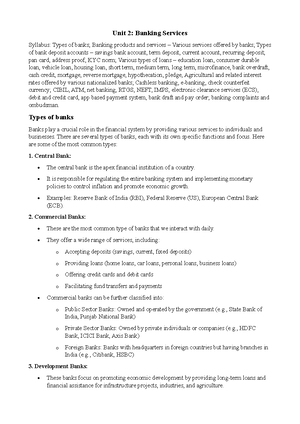Unit 1 - Unit 1 finance for everyone - CHAPTER 1 INTRODUCTION ...