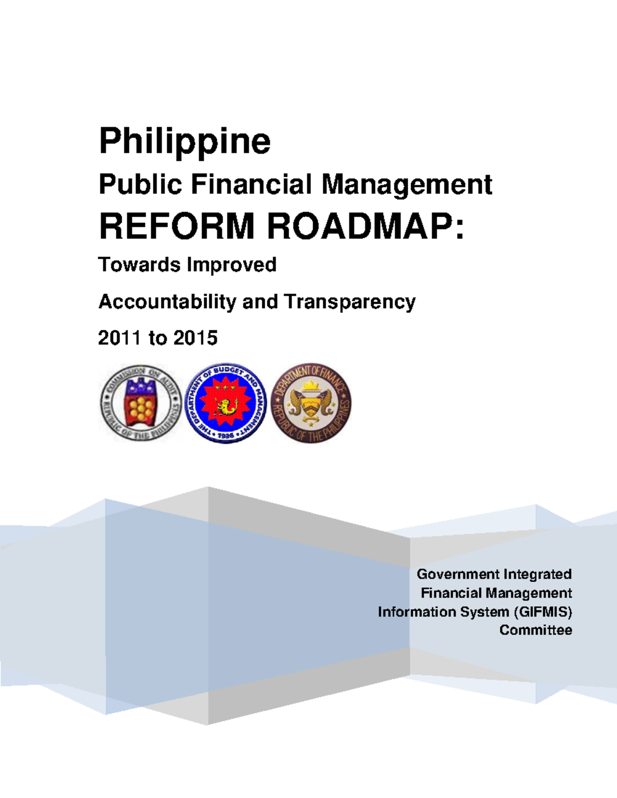 Public-Financial-Management Roadmap - Government Integrated Financial ...