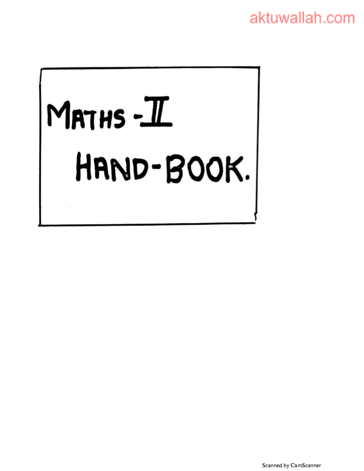 Mathmatices 2 notes watermark - A1 MATHS A1 MATHS Chapter Differential ...