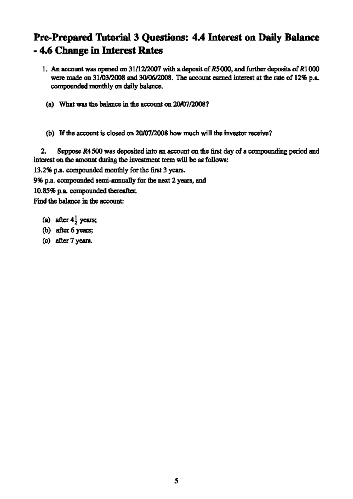 Homework 3 Questions c7c72373 da6ea6459ade2136a6de488b - Tutorial 3 ...