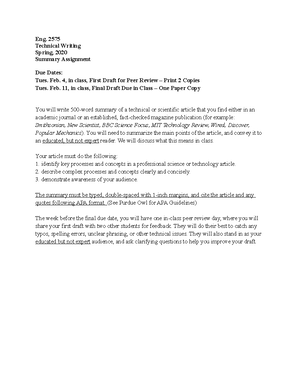 Instruction Manual Assignment-Question - Technical Writing Instruction ...