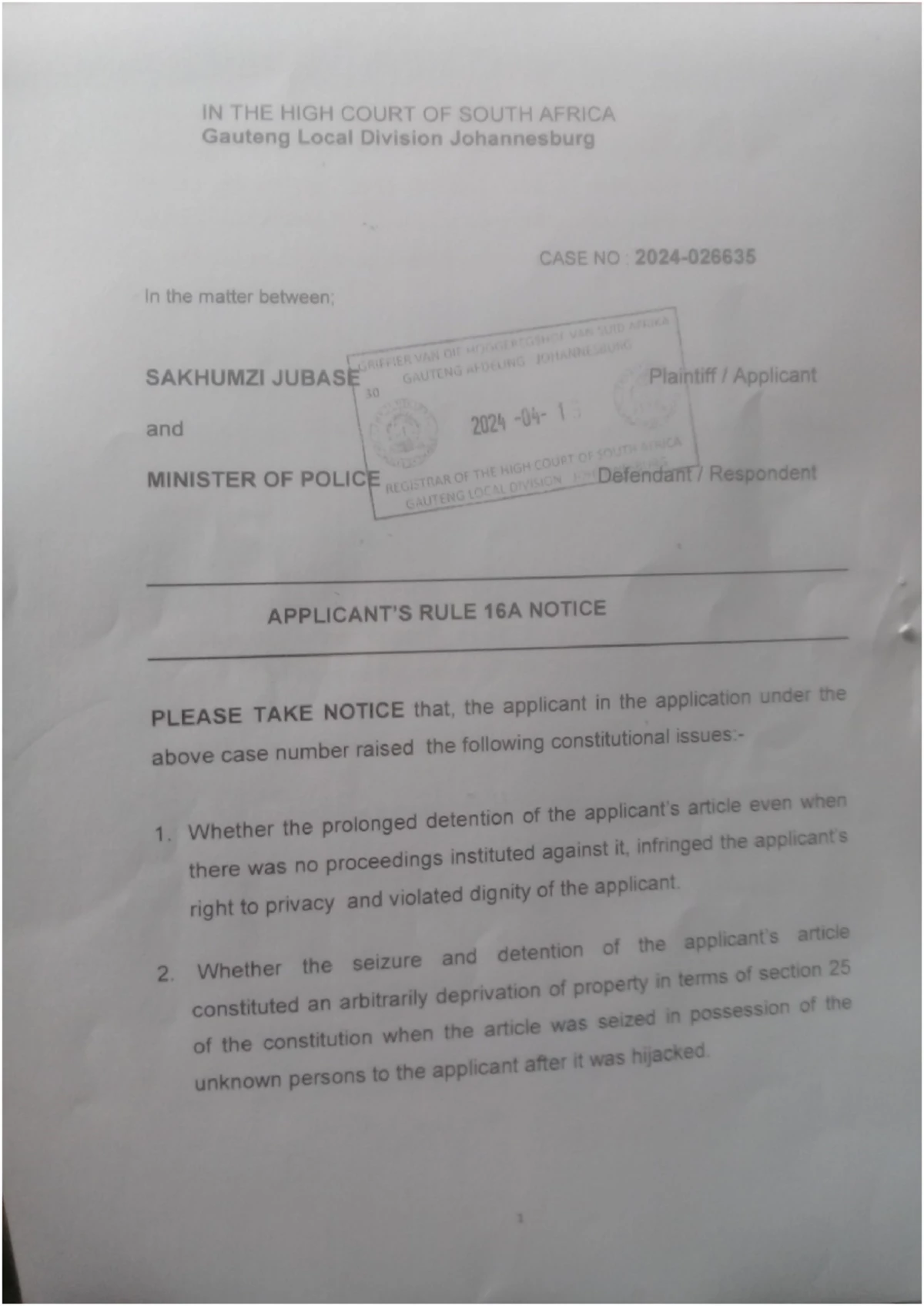 Model Constitution for NPO 240601 - Comprehensive Overview and ...