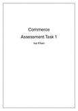 Year 10 Commerce - Grade: 10 - Secondary School - Studocu
