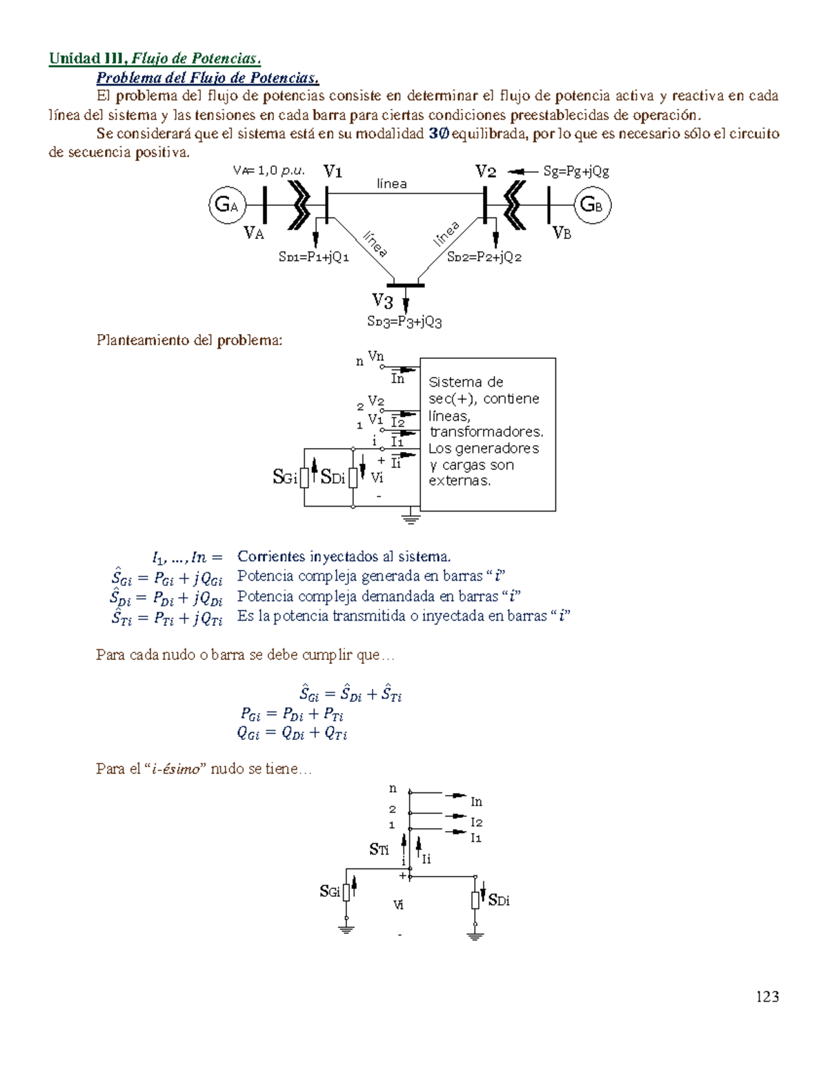 9° Flujo de Potencias: Análisis con Método Gauss-Seidel - Studocu
