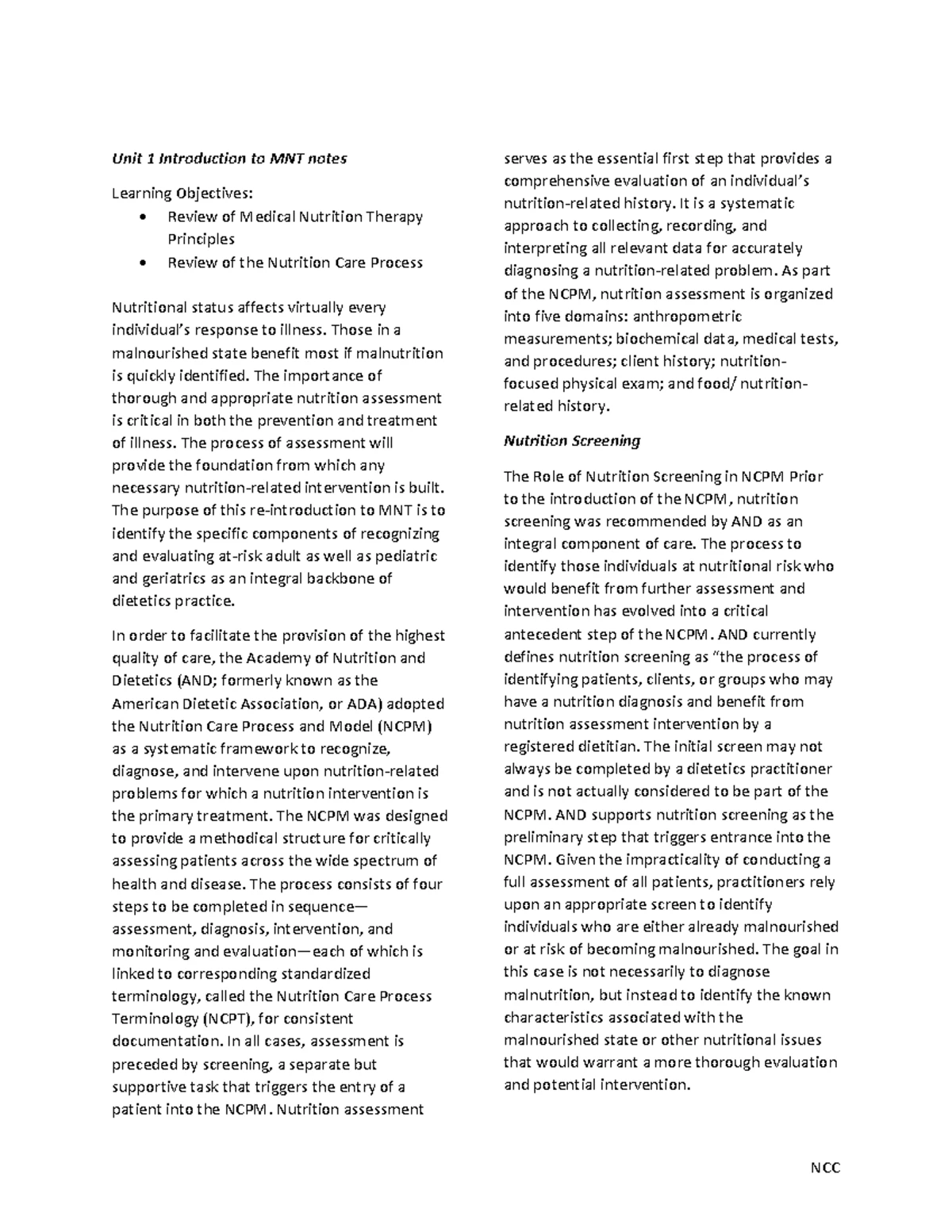 PDRI - PDRI table for class - © 2015 Food and Nutrition Research ...