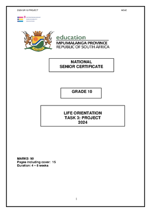 2021 - LO Grade 11 Term 1 & 2 - REMOTE LEARNING ACTIVITY BOOKLET (RELAB ...