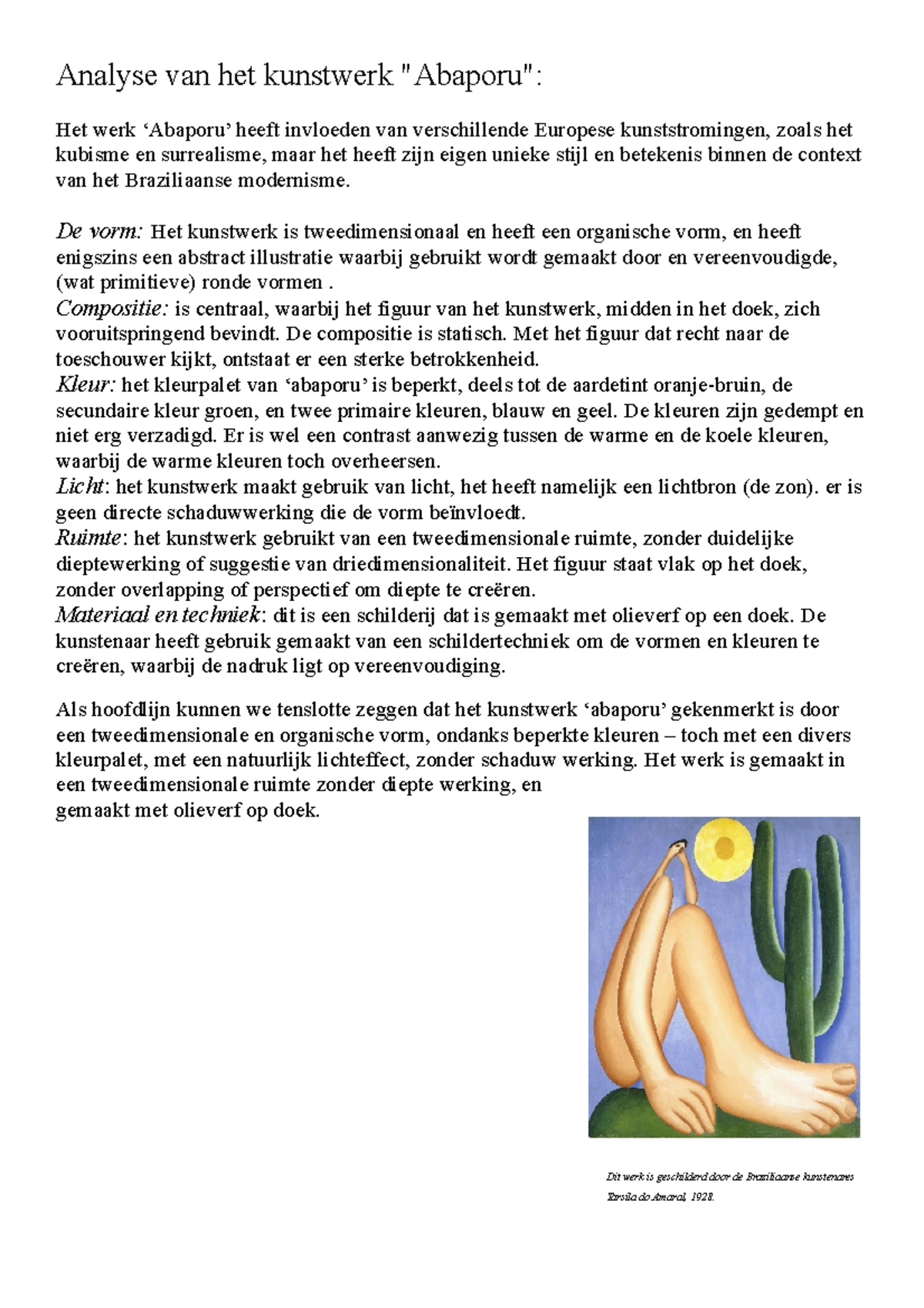 Compositie en Beeldrijm: Dynamisch vs Statisch in Kunst - Studeersnel