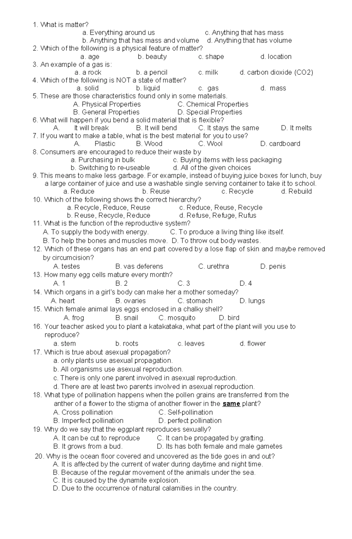 DLL Science 3 Q2 W1 - Daily Lesson Log - GRADES 1 to 12 DAILY LESSON ...